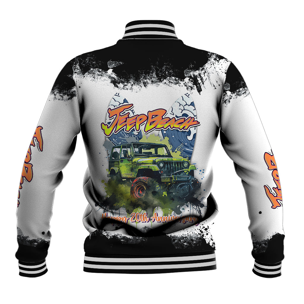 Jeep Beach 2023 Baseball Jacket Happy 20th Anniversary TS06 – Aljaira