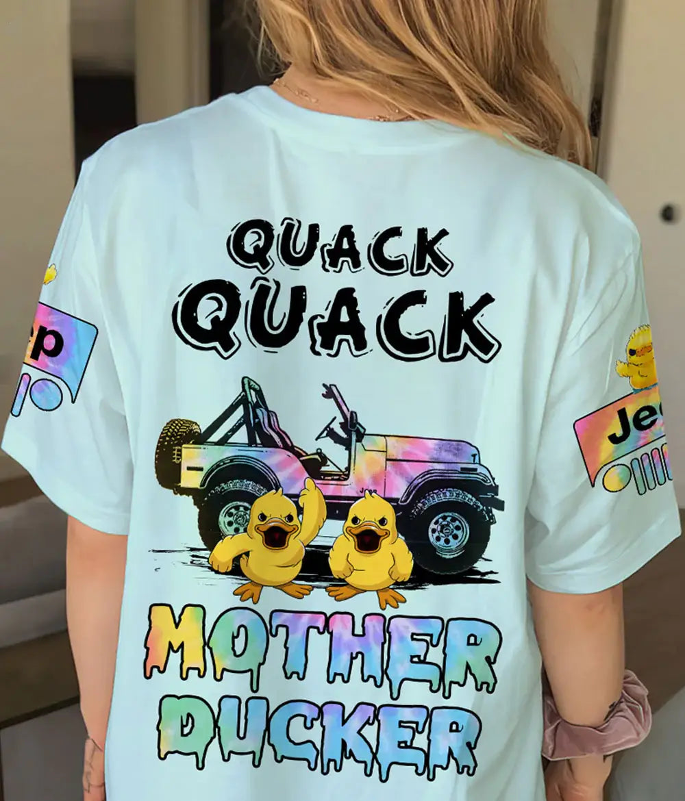 Quack Quack Mother Ducker Pastel T Shirt – Aljaira