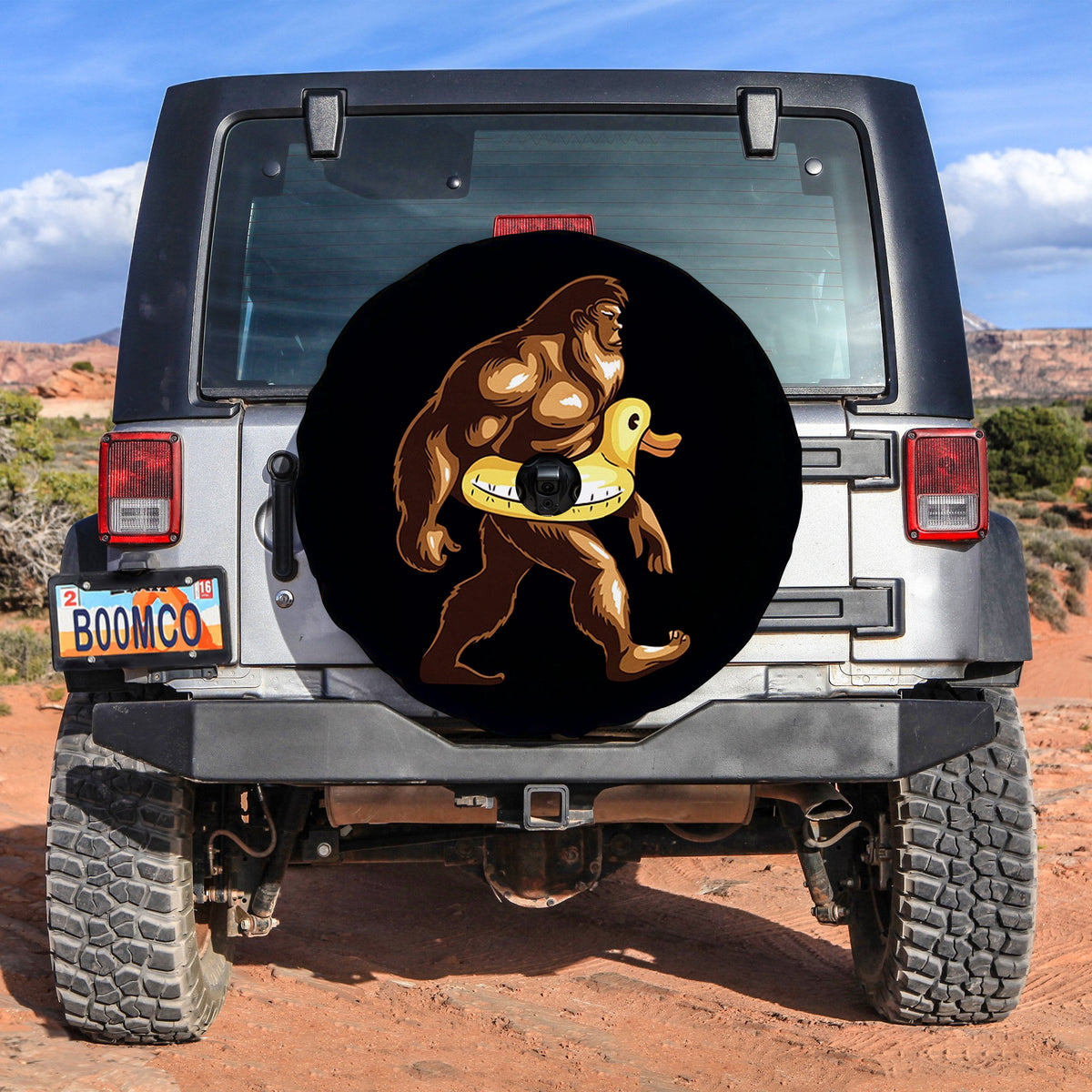 Sasquatch Duck Jeep Spare Tire Cover LT7 – Aljaira