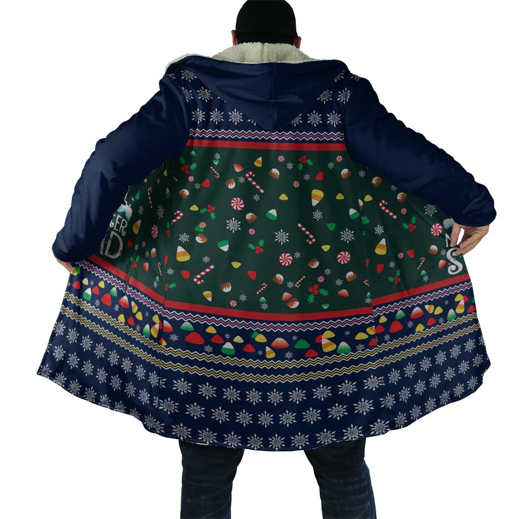 Nutcracker Squad Christmas Cloak with Candy Cane and Snowflake Holiday ...