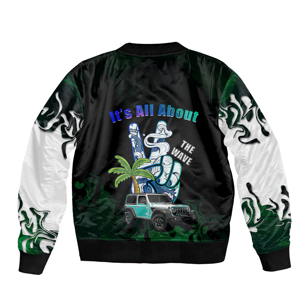 Jeep Bomber Jacket It's All About The Wave TS06 – Aljaira