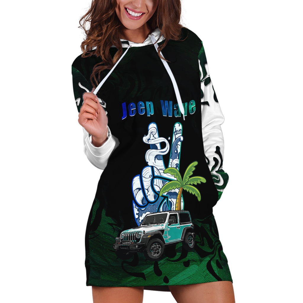Jeep Hoodie Dress It's All About The Wave TS06 – Aljaira