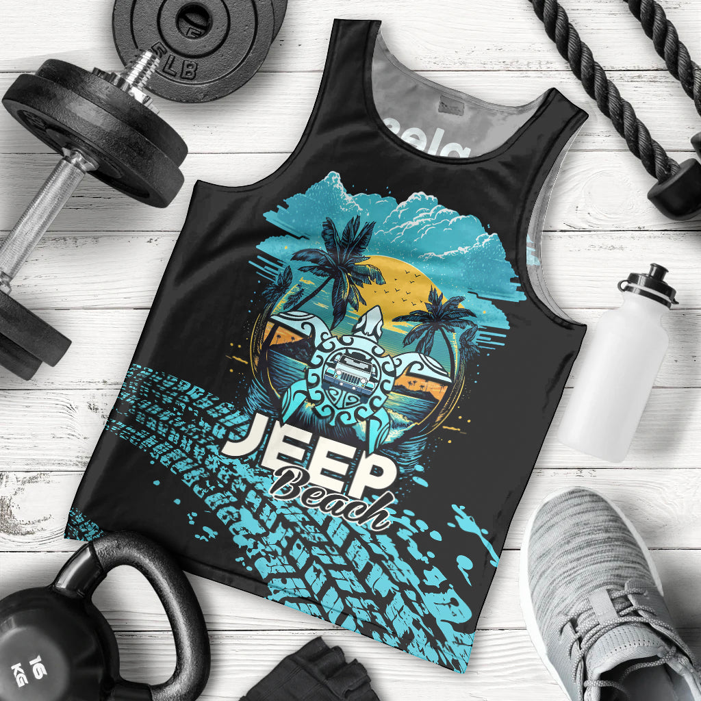 Jeep Beach Go Topless for Turtles Men Tank Top TS07 – Aljaira