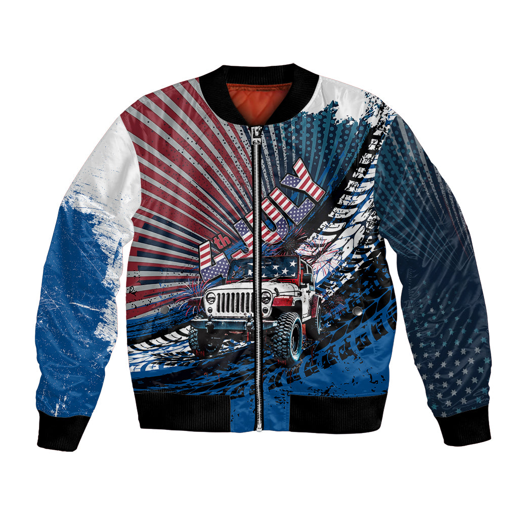 Jeep Bomber Jacket USA Independence Day TS07 – Aljaira