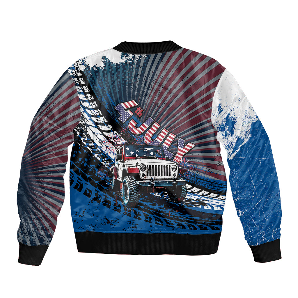 Jeep Bomber Jacket USA Independence Day TS07 – Aljaira