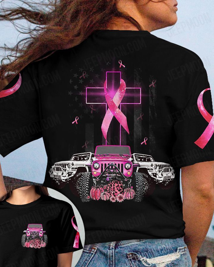 Jeep Faith Breast Cancer T-shirt – Aljaira