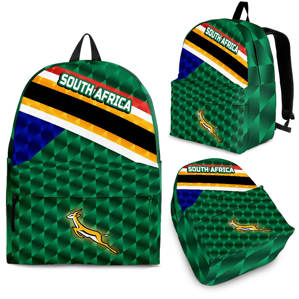 South Africa Backpack Springboks Rugby Sporty Style – Aljaira