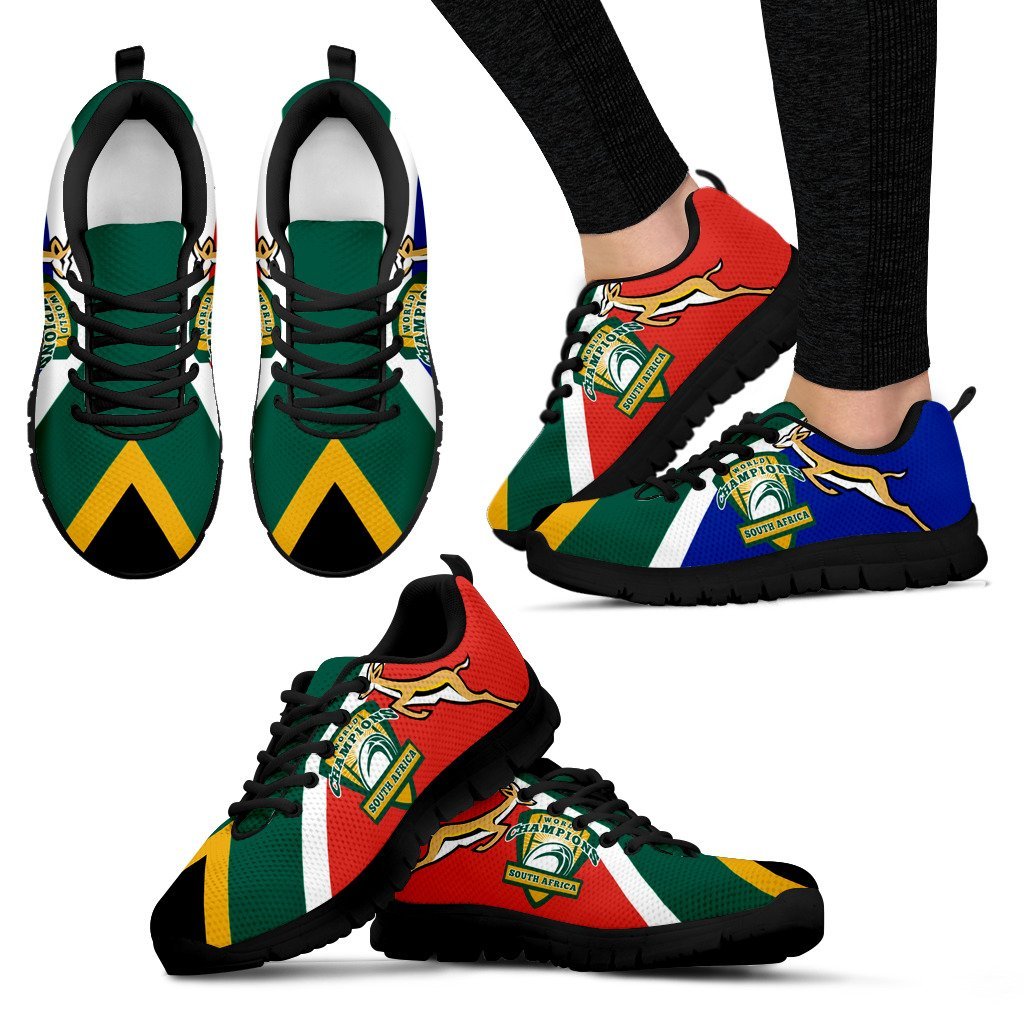 South Africa Springbok Catch Rugby World Cup Men's / Women's Sneakers ...