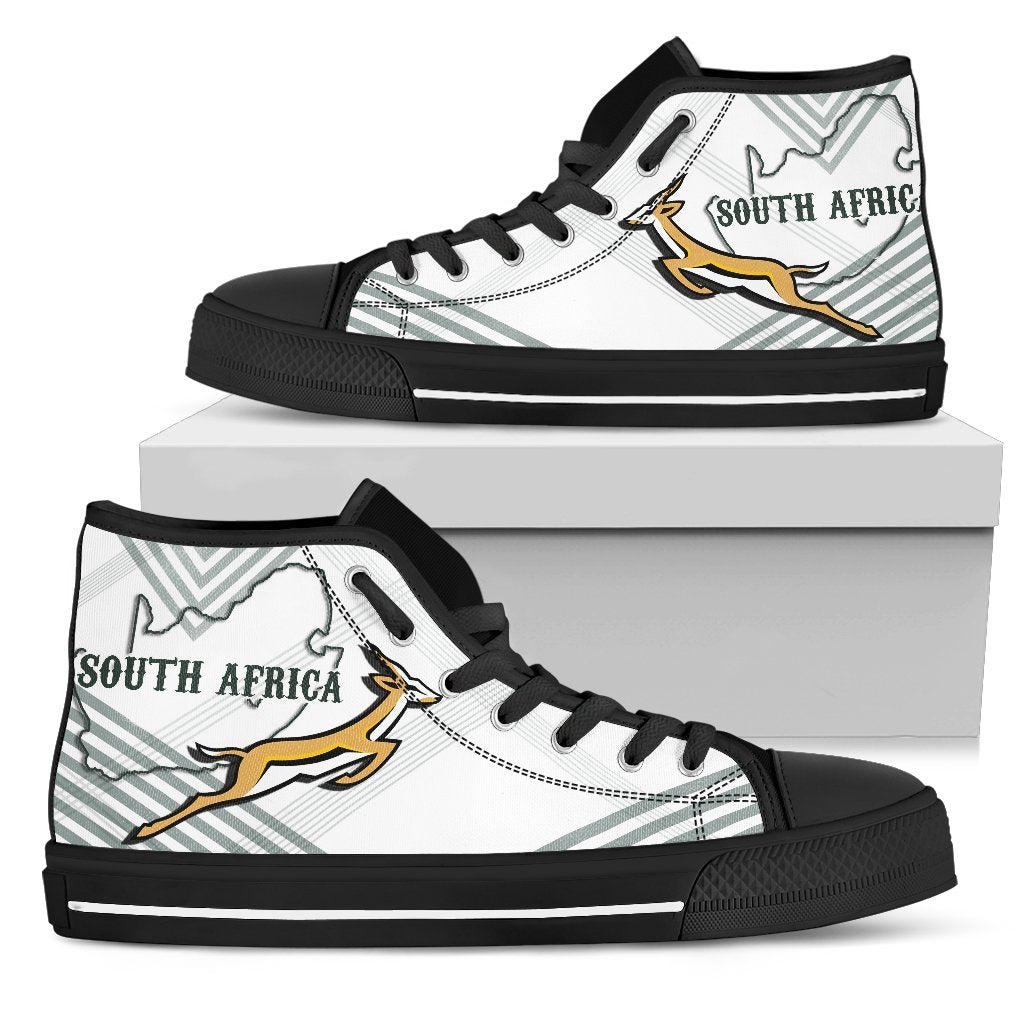 South Africa Springboks High Top Shoes – Aljaira