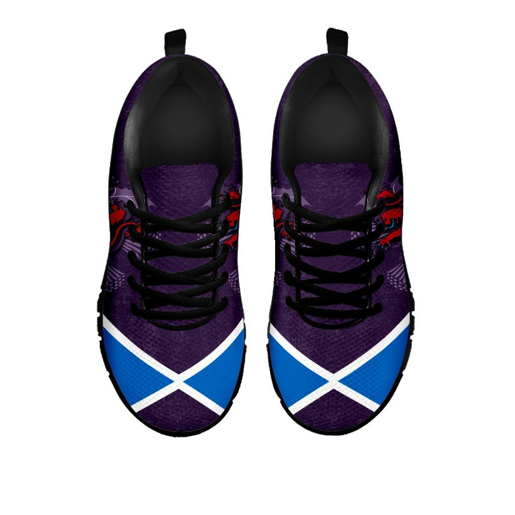 Scotland Sneakers - Scottish Flag and Lion – Aljaira
