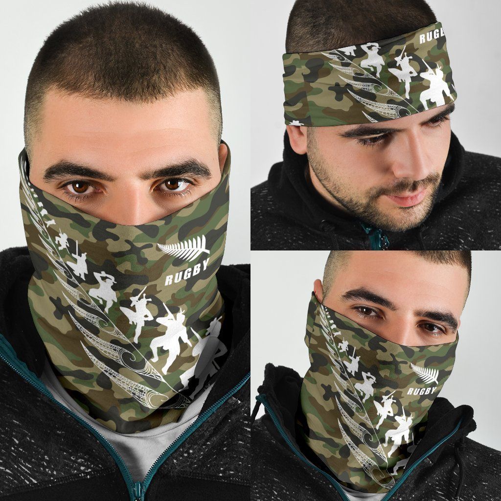 Rugby Haka Fern Bandana Camo – Aljaira