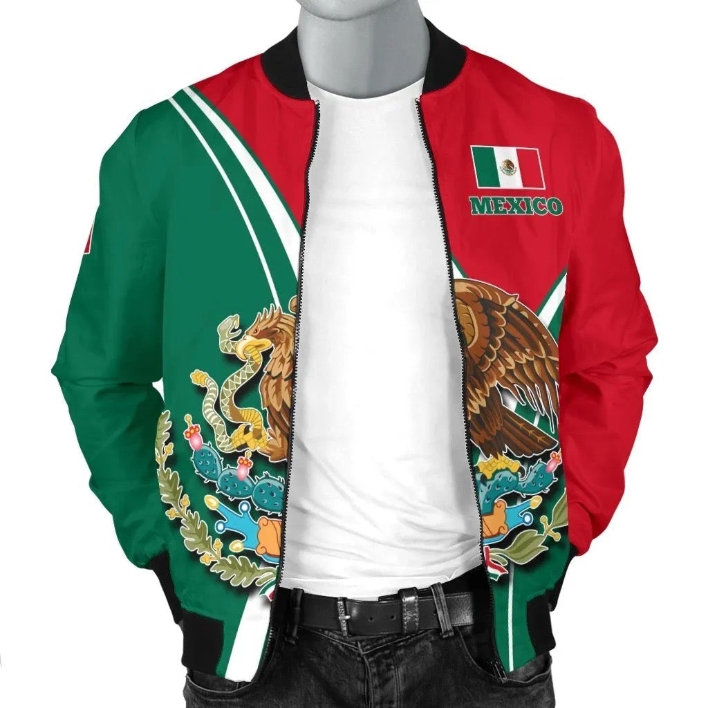 Mexico Bomber Jacket Mexican Pride – Aljaira