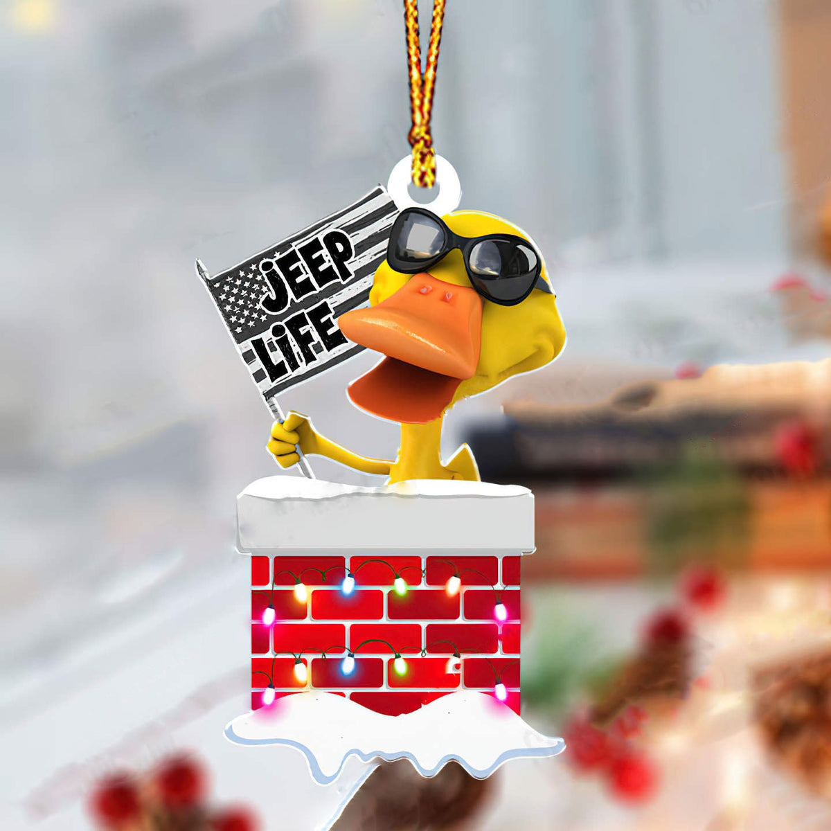Chimney Jeep Christmas Ornaments – Aljaira