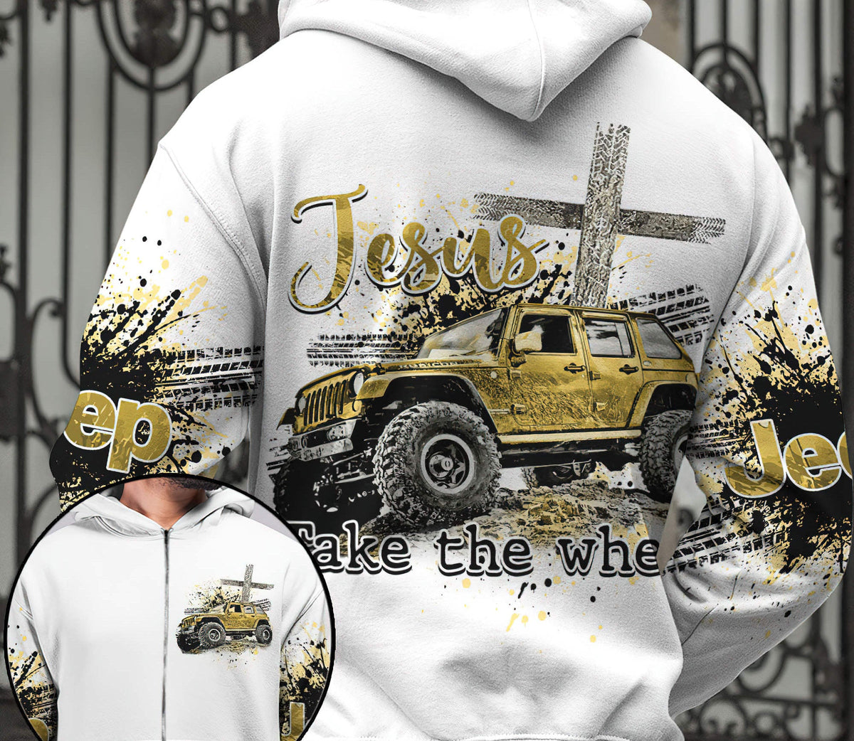 Jesus Take The Wheel New Jeep Hoodie – Aljaira