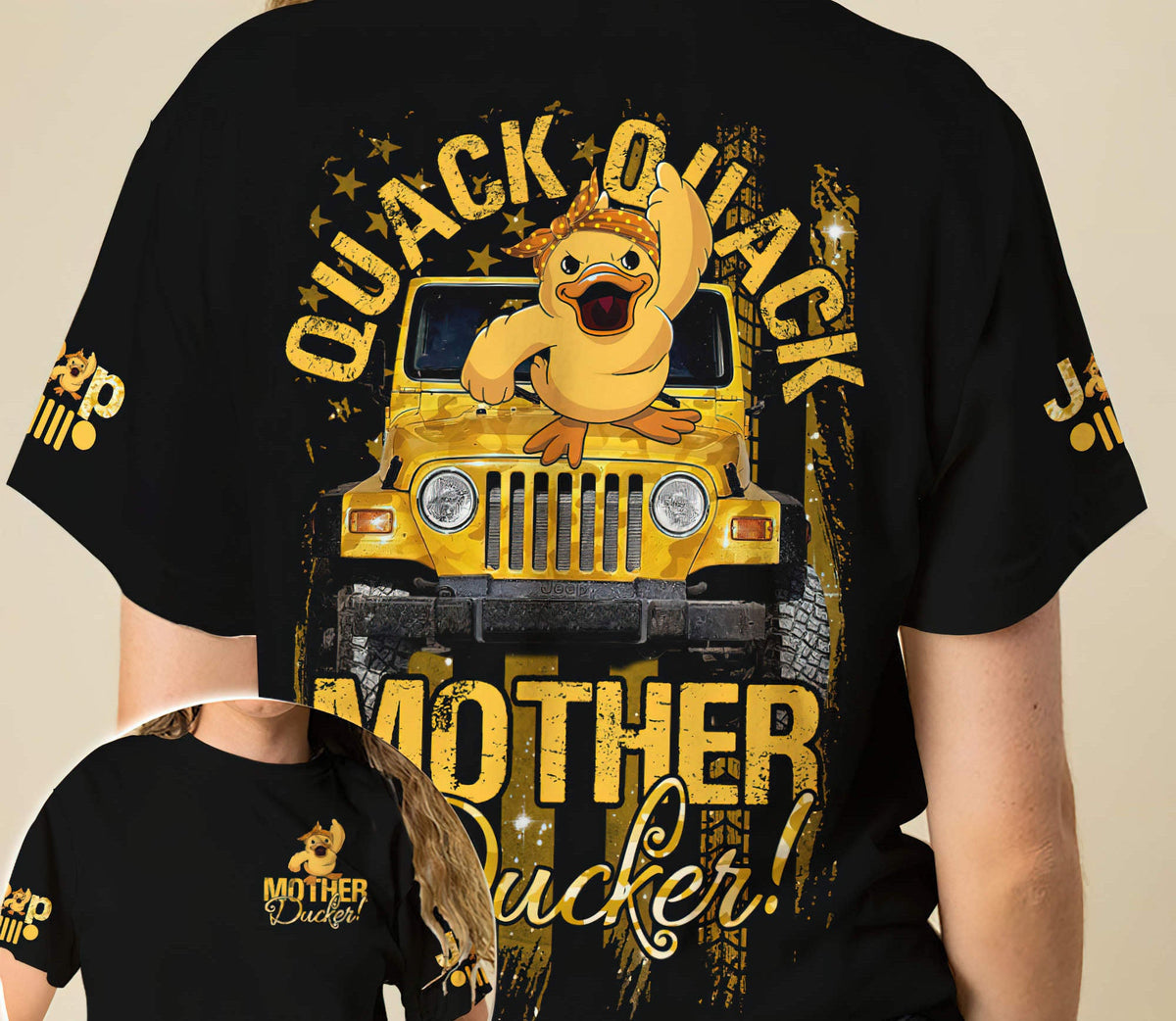 Quack Quack Jeep Duck T shirt – Aljaira