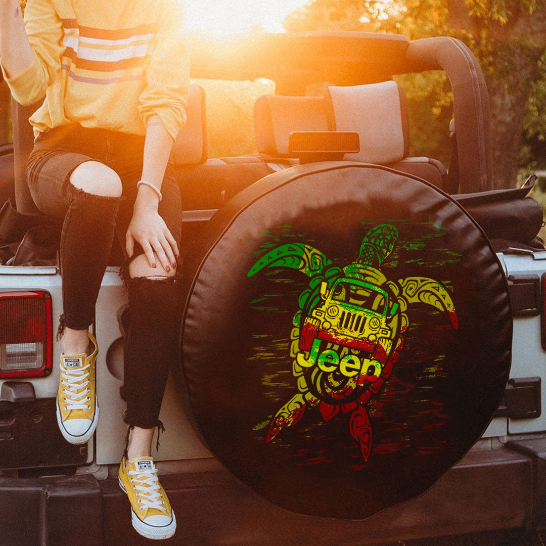 Jeep Turtle Effect Spare Tire Cover LT11 – Aljaira