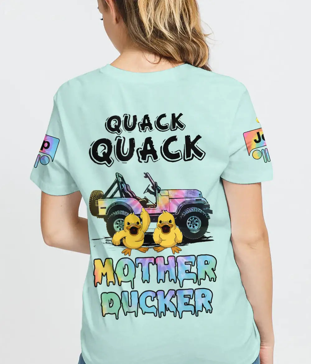 Quack Quack Mother Ducker Pastel T Shirt – Aljaira