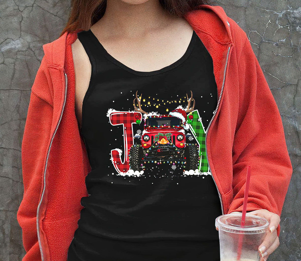 Joy Jeep V2 1 Sided Women Racerback Tanks – Aljaira