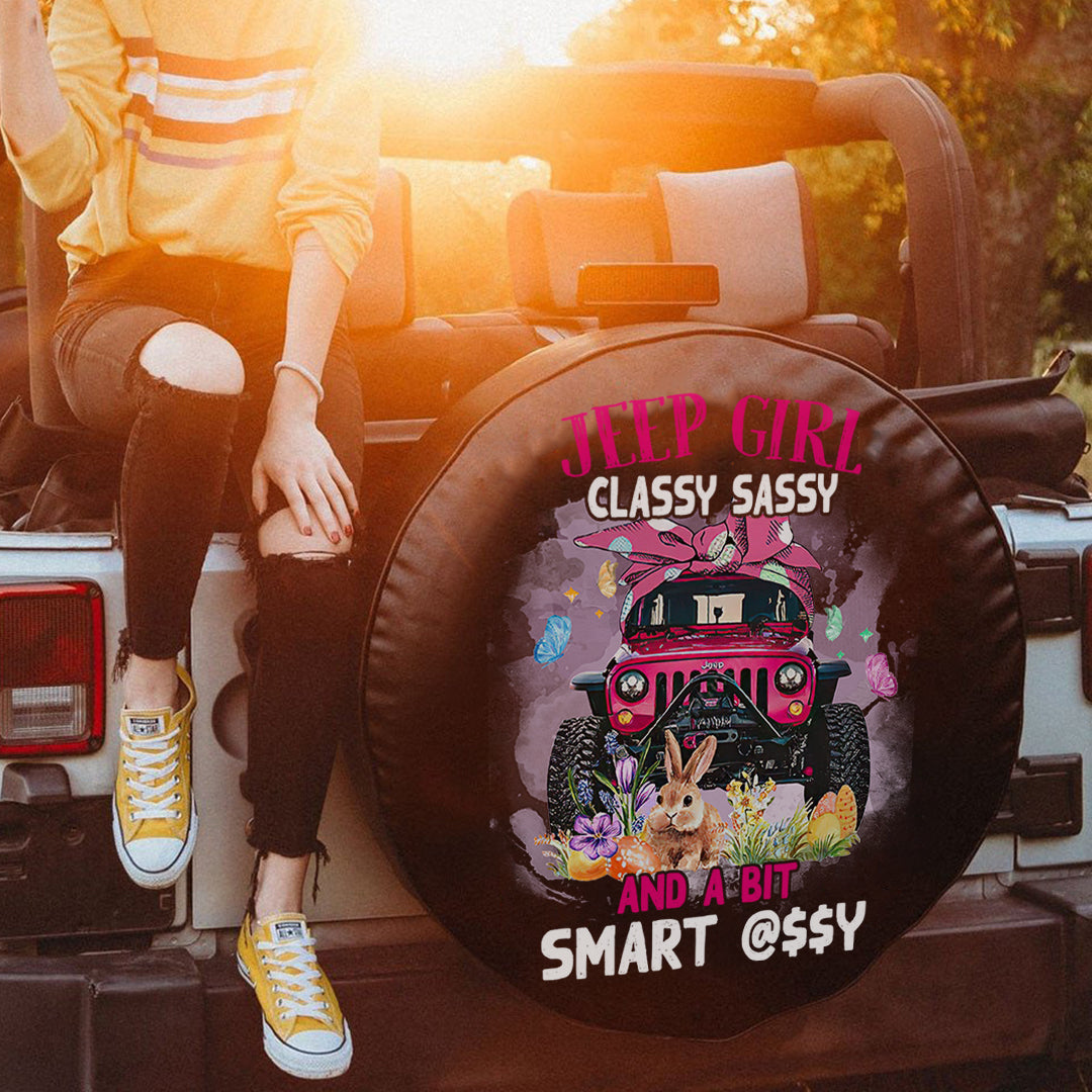 Jeep Girl Classy Sassy And A Bit Smart Spare Tire Cover LT11 – Aljaira