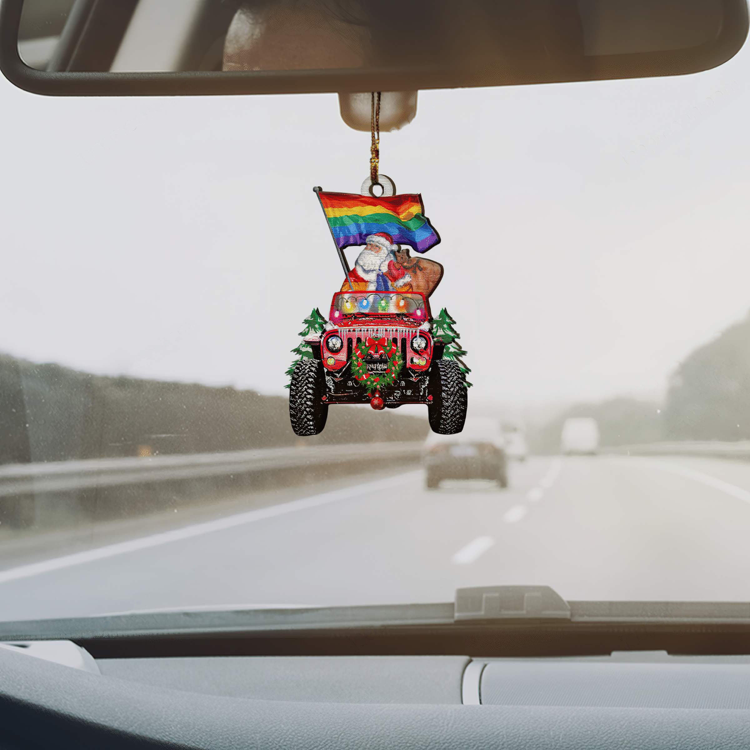 Lgbt Jeep Christmas Ornaments – Aljaira