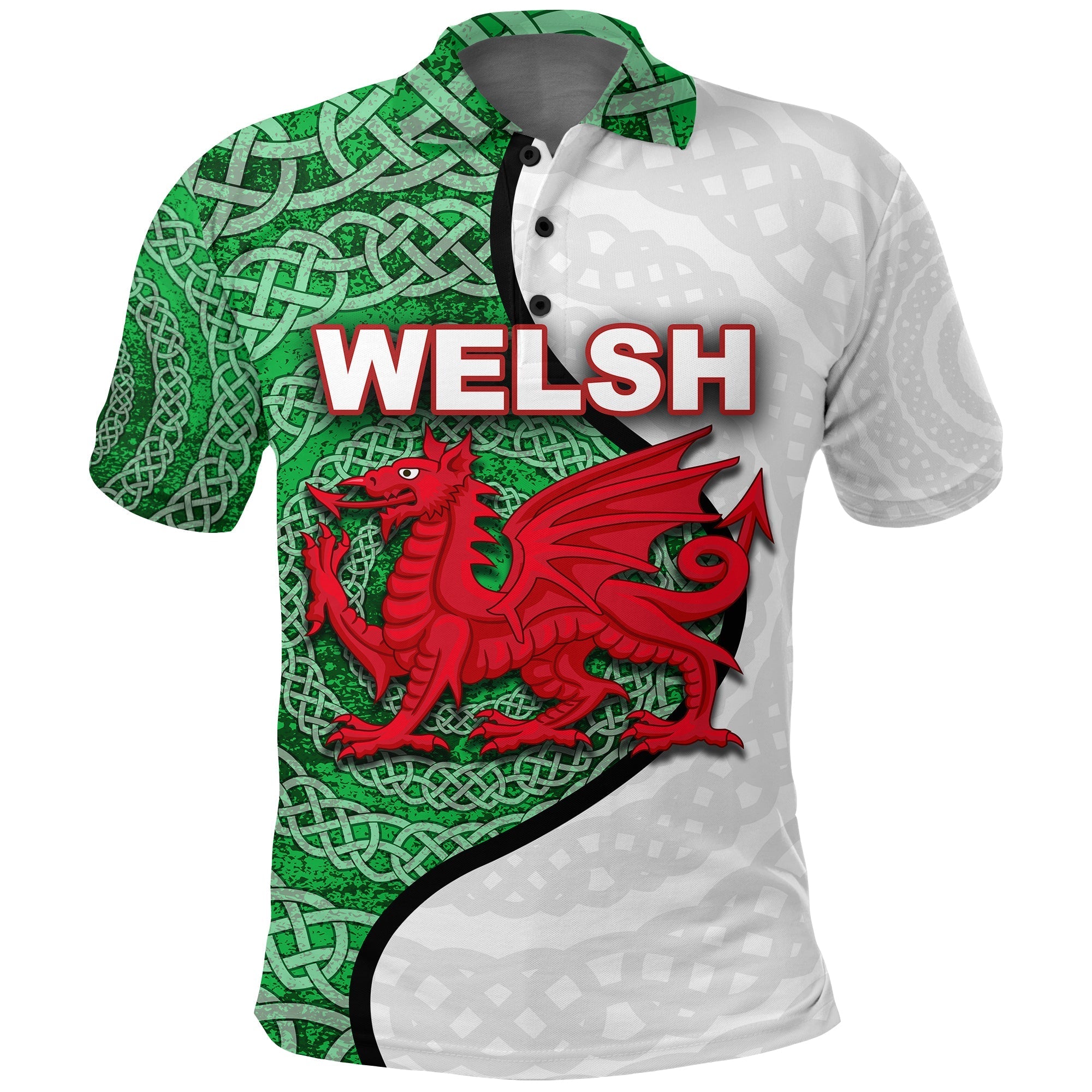 Wales Welsh Dragons Polo Shirt LT20 – Aljaira