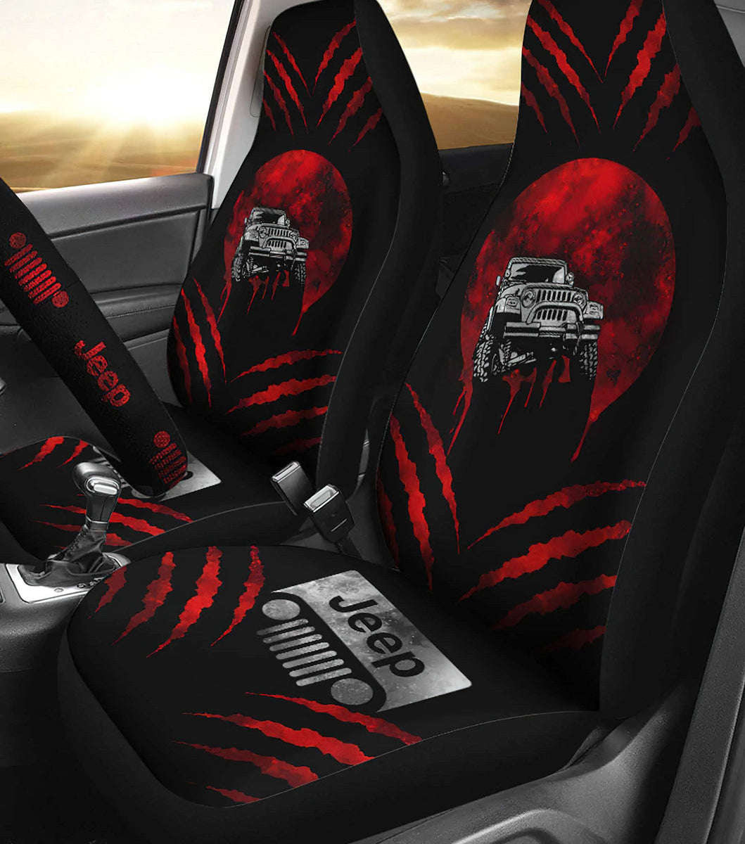 Jeep Blood Moon Car Seat Cover – Aljaira