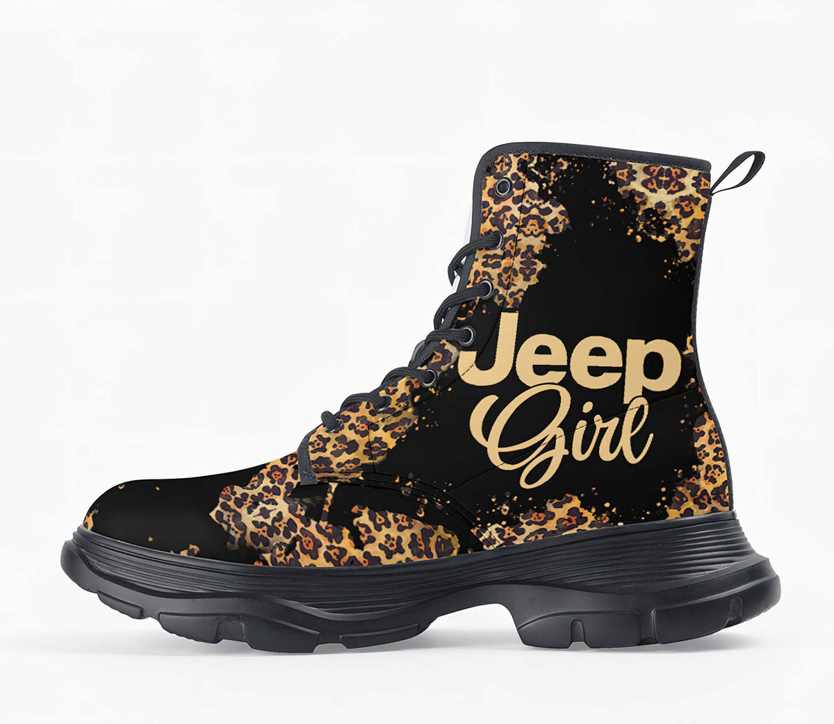 Jeep Leopard Leather Boots – Aljaira