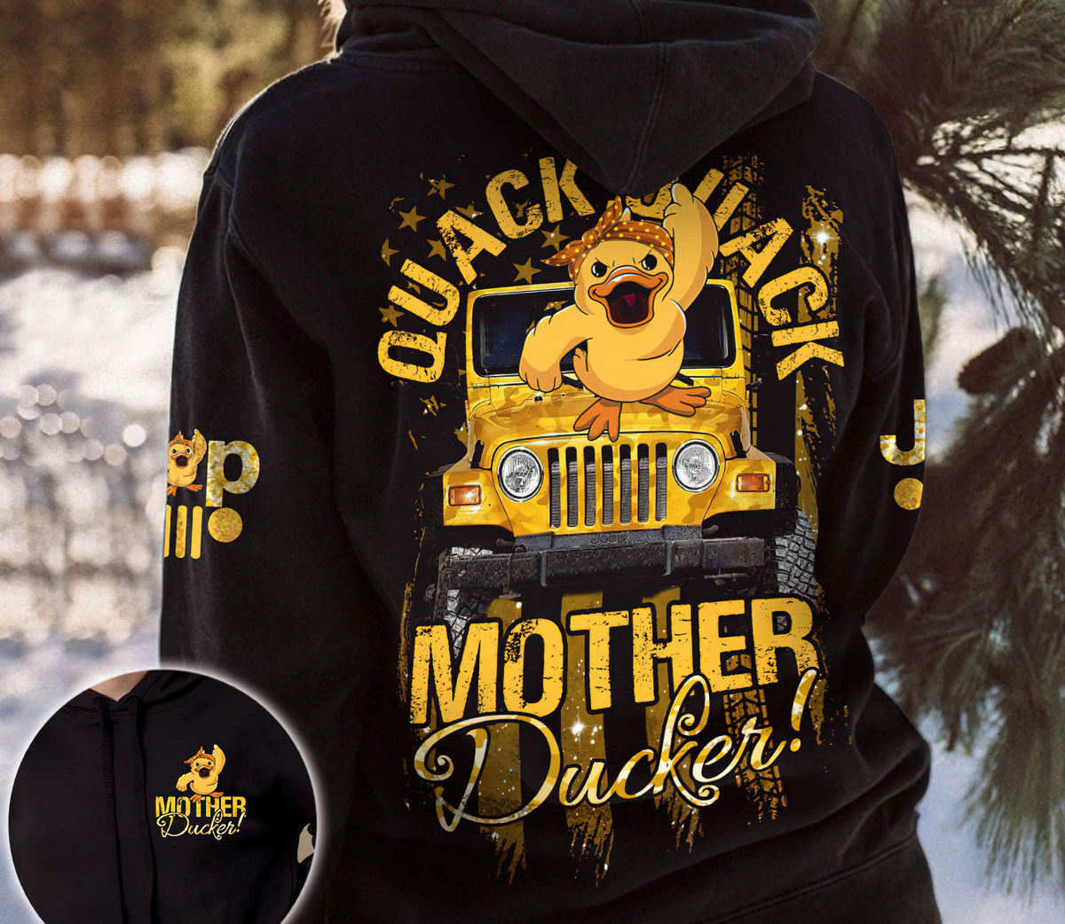 Quack Quack Jeep Duck Hoodie – Aljaira
