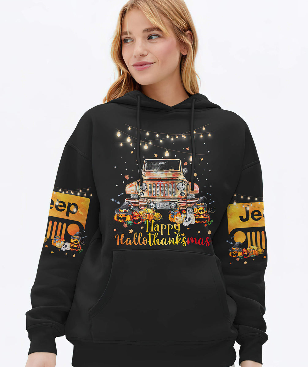 Jeep Happy Hallothanksmas Hoodie – Aljaira