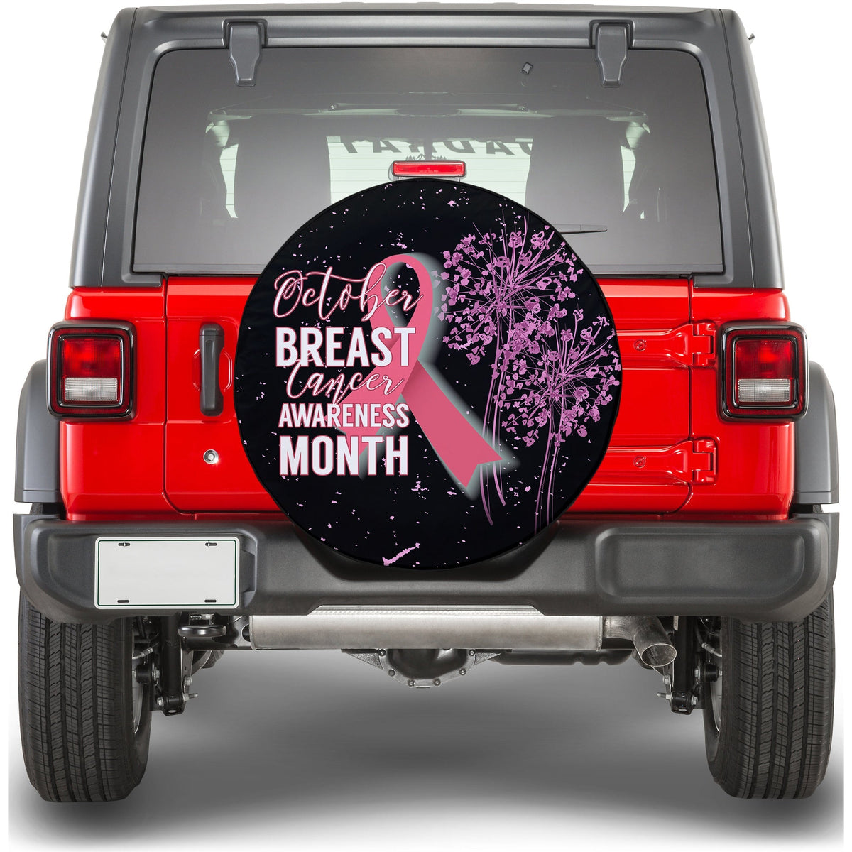 Breast Cancer Spare Tire Cover - October Awareness Month Ver.02 LT13 ...