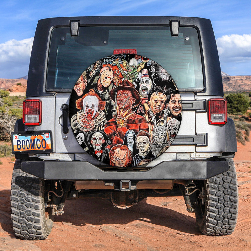 Jeep Tire Covers - Halloween Horror Villains Spare Tire Cover NO.28 LT ...