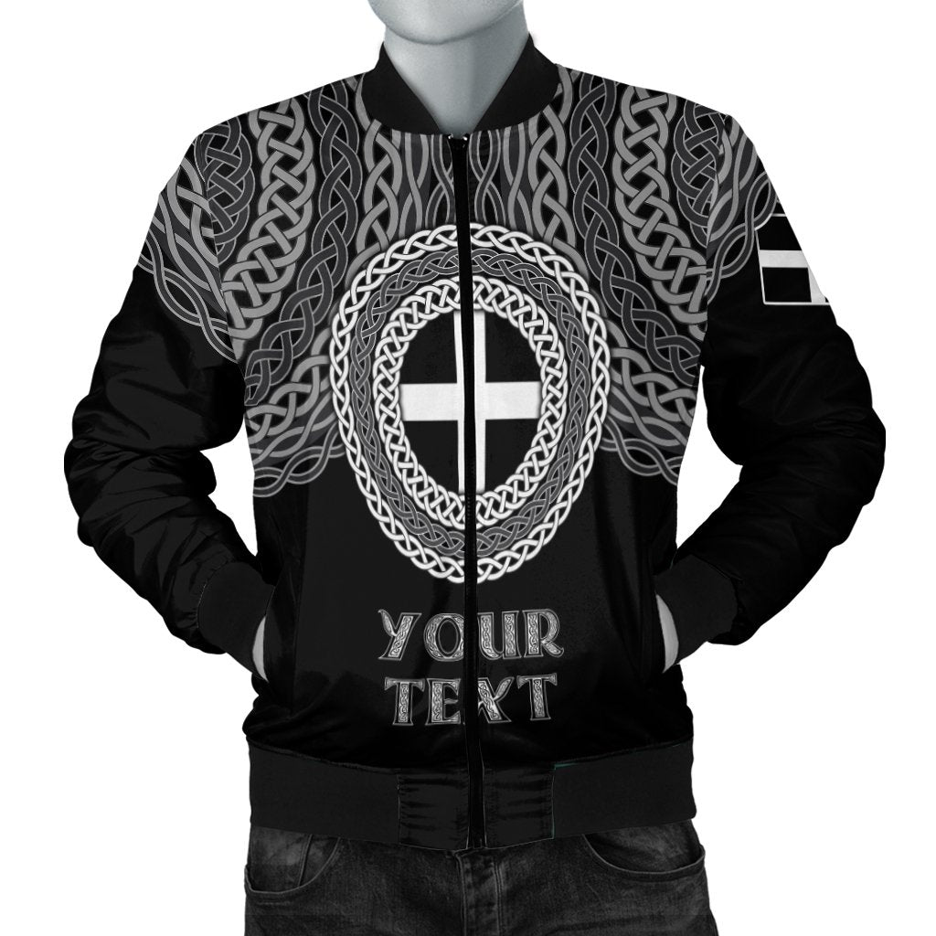Cornwall Celtic Personalised Bomber Jacket - Legend of Cornwall – Aljaira