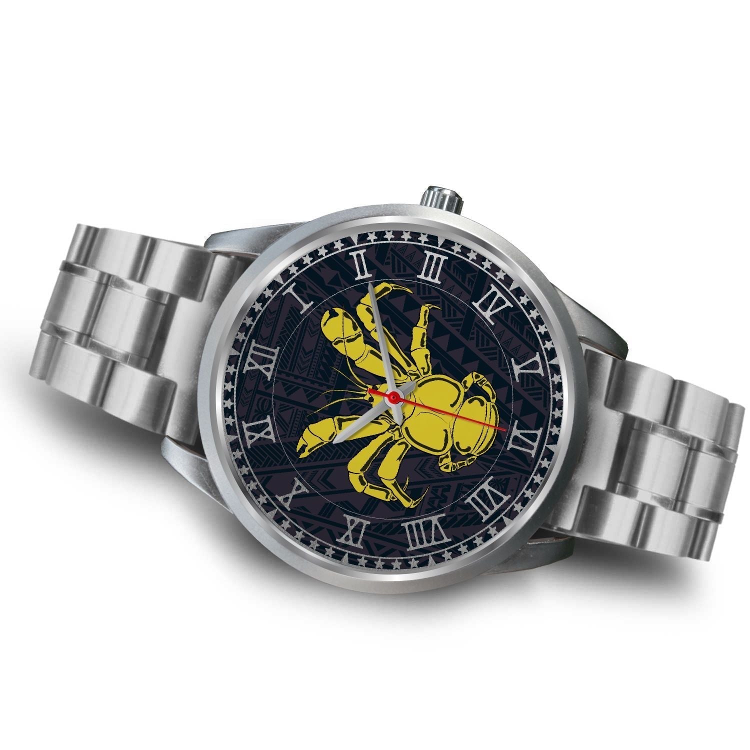 Niue Crab Silver Watch – Aljaira