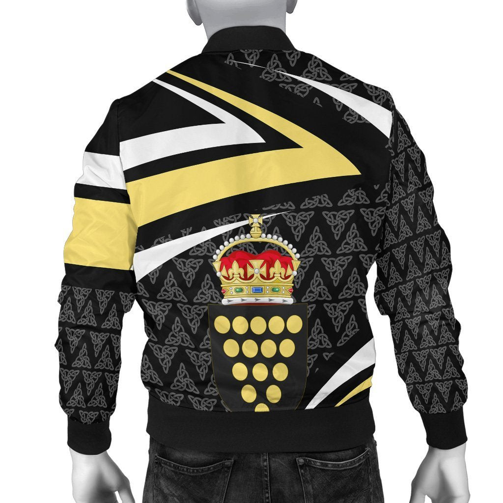 Cornwall Celtic Men's Bomber Jacket - Legend of Cornwall (Color) – Aljaira