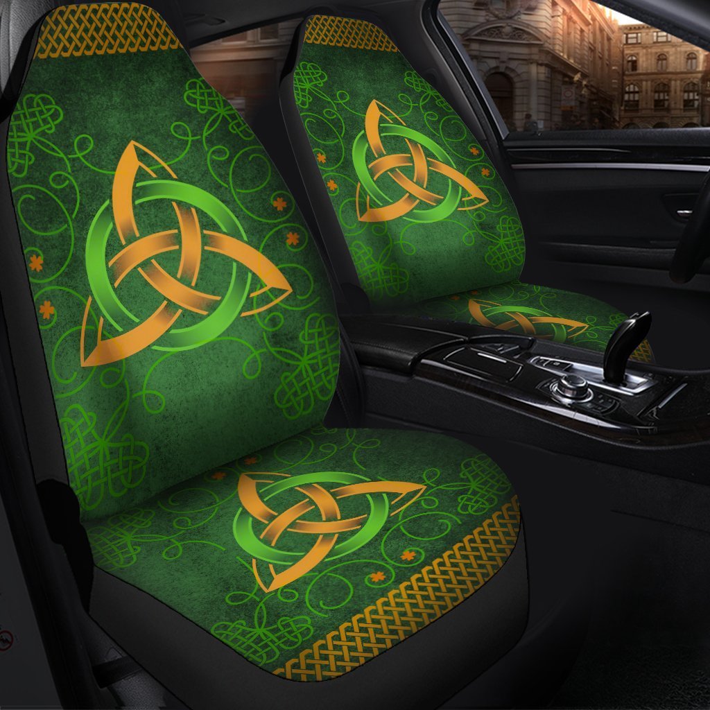 Celtic Car Seat Covers - Celtic Triquetra Knot – Aljaira