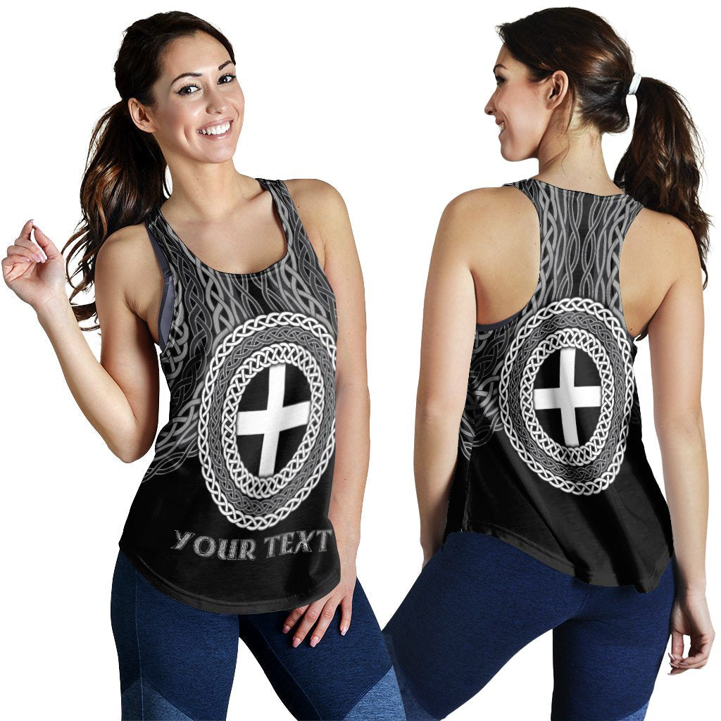 Cornwall Celtic Personalised Women Tank - Legend of Cornwall – Aljaira