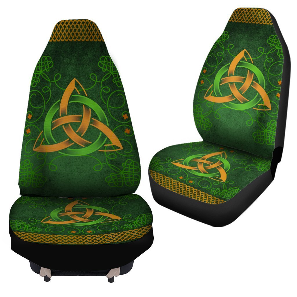 Celtic Car Seat Covers - Celtic Triquetra Knot – Aljaira