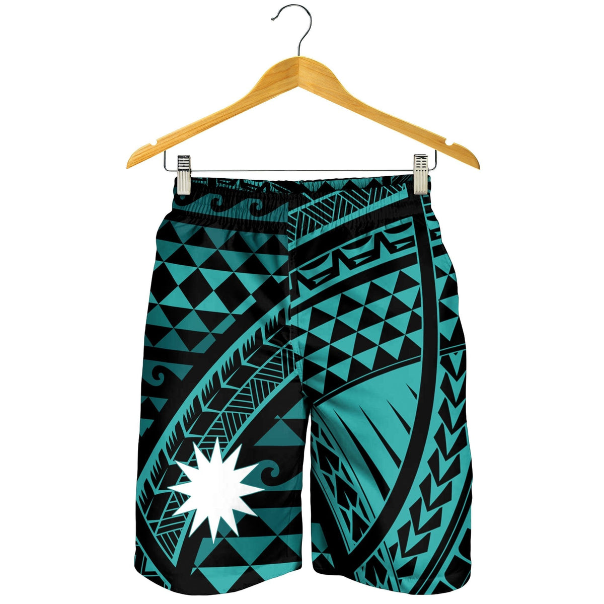 Nauru Men's Short - Tribal Seamless Pattern – Aljaira