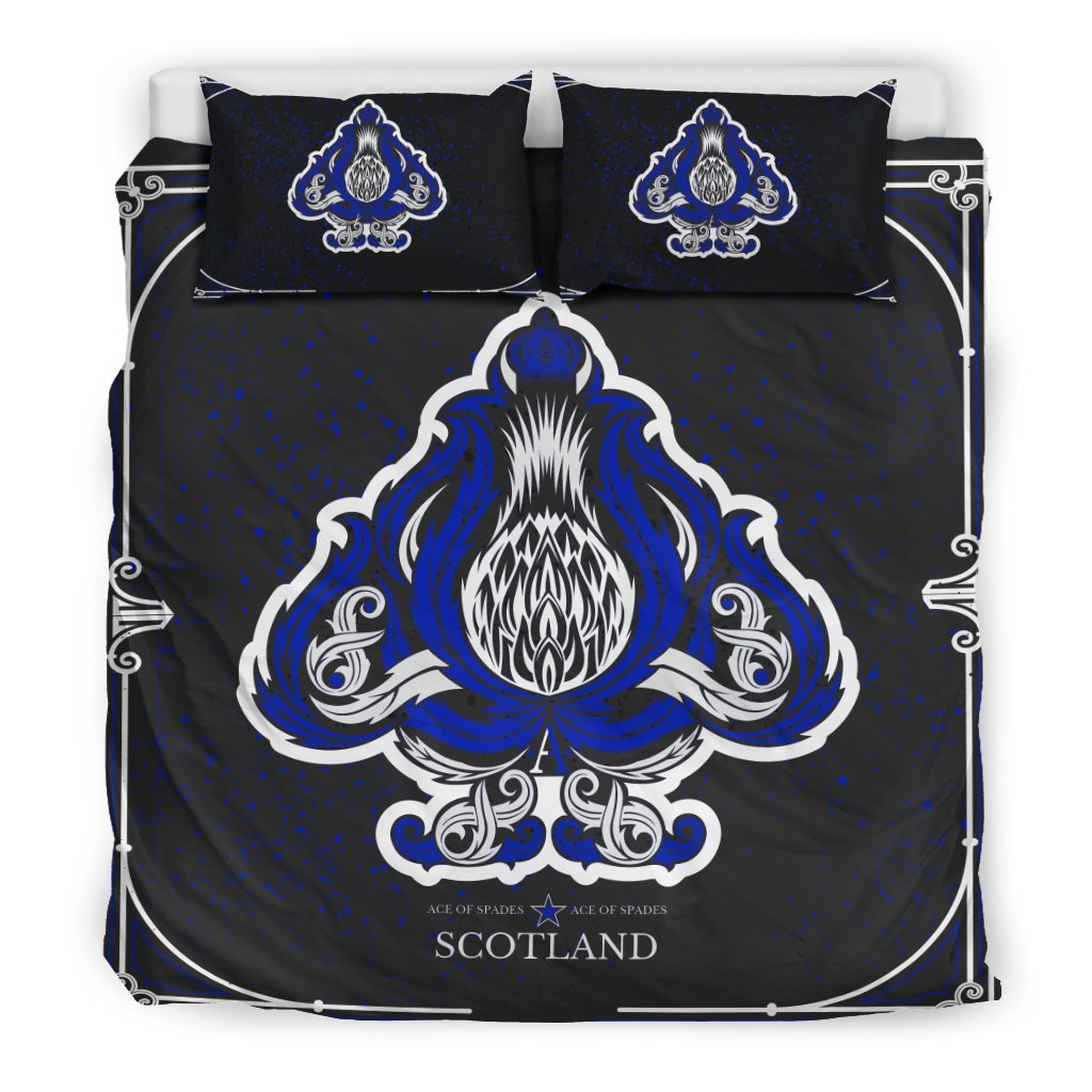 Scotland Ace Of Spades Bedding Set – Aljaira