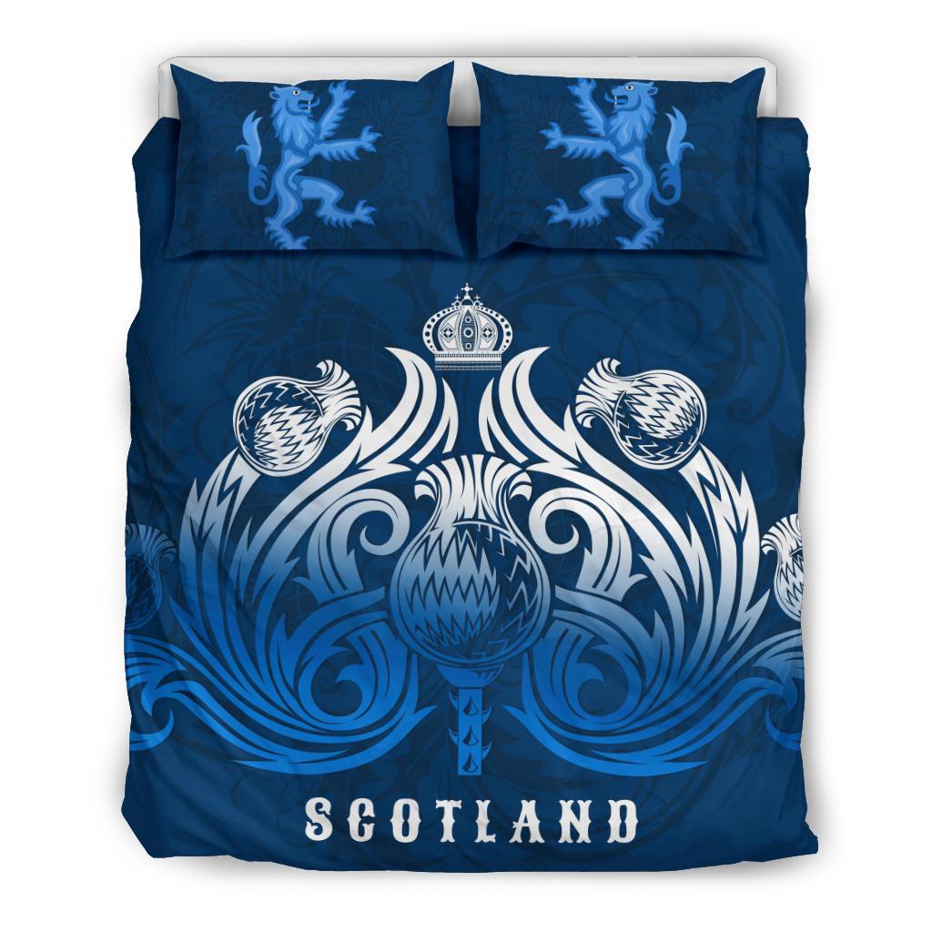 Scotland Rugby Bedding Set Lion Thistle Simple – Aljaira