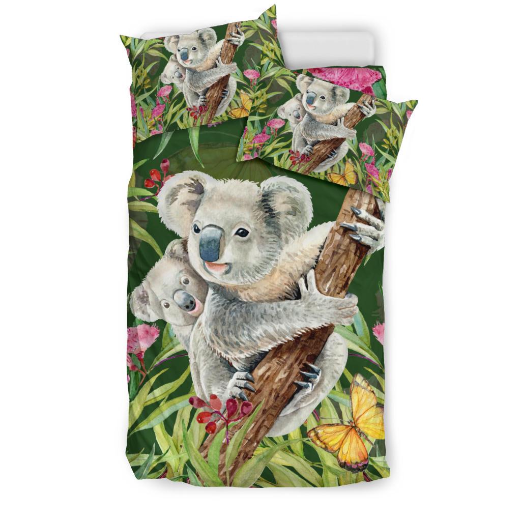 Bedding Sets - Koala Bed Family Happy Eucalyptus Tree Sets – Aljaira