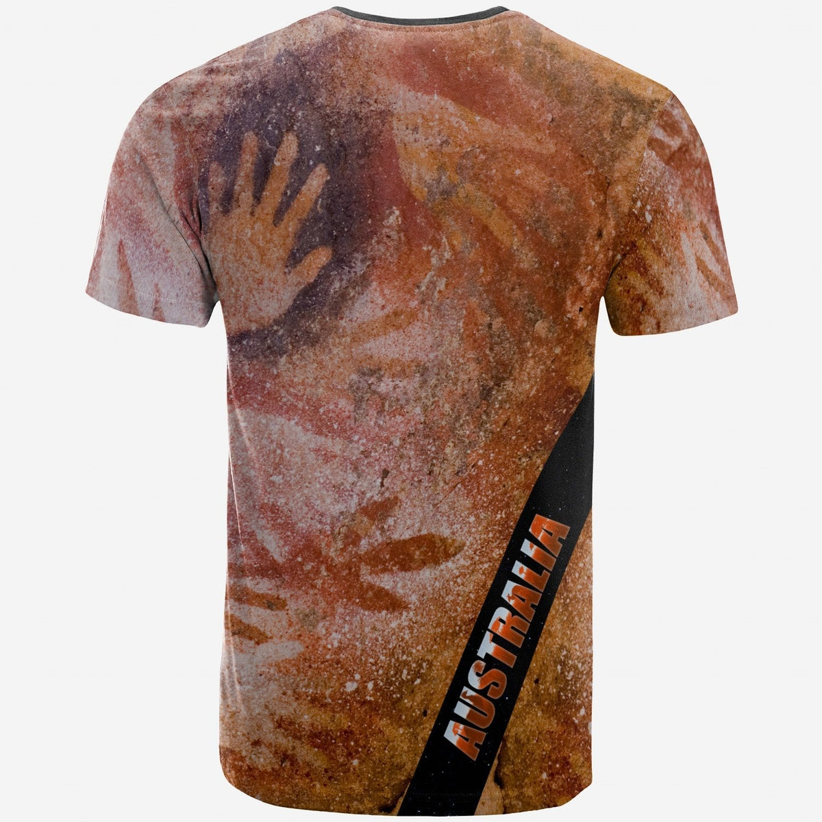 T shirt - Handprint with Kangaroo Logo – Aljaira
