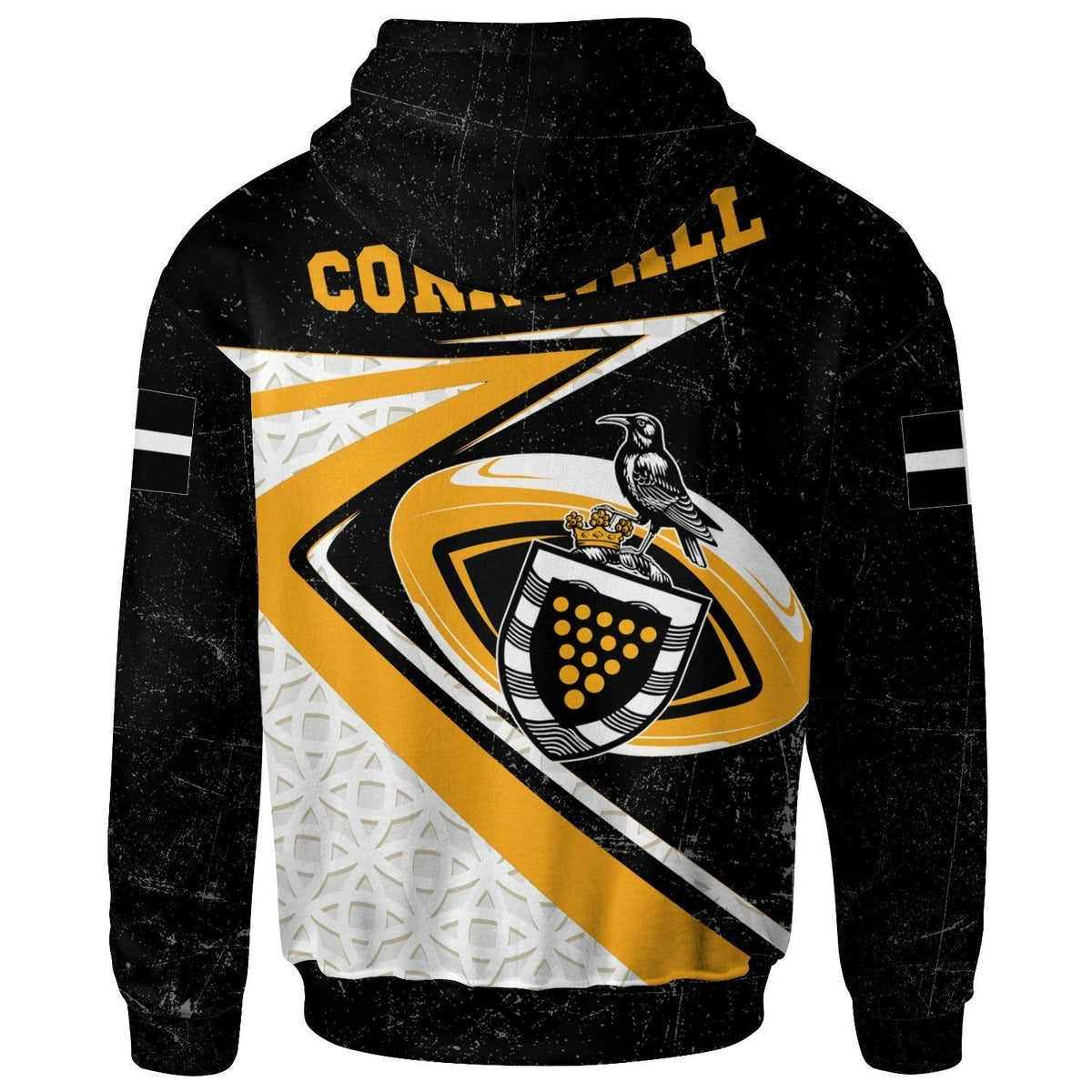Cornwall Rugby Hoodie - Celtic Cornwall Rugby Ball – Aljaira