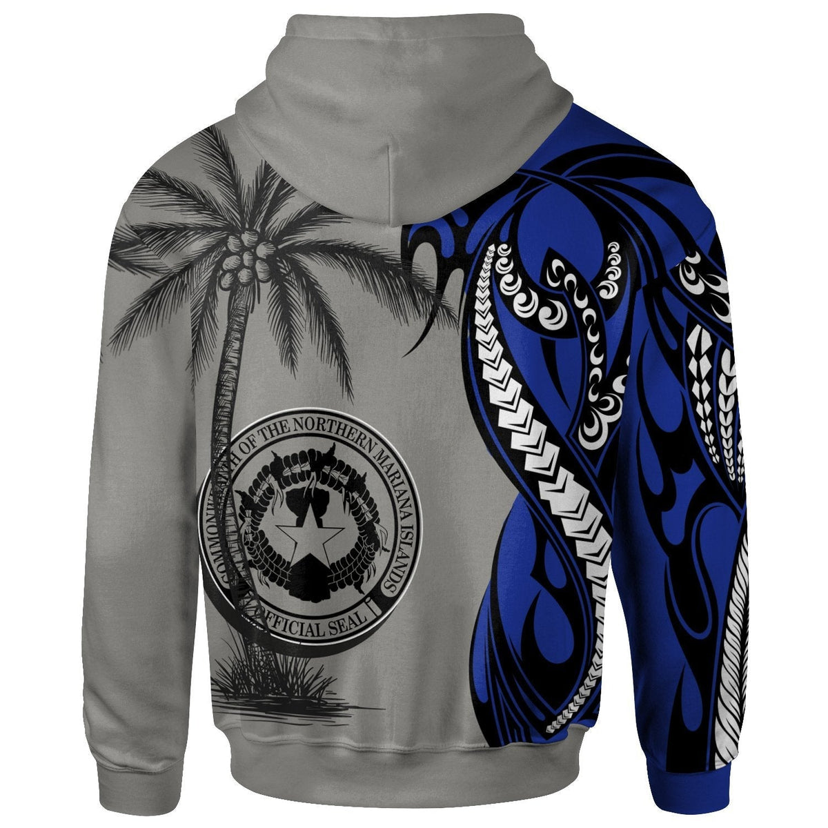 Northern Mariana Islands Hoodie - Classical Coconut Tree – Aljaira