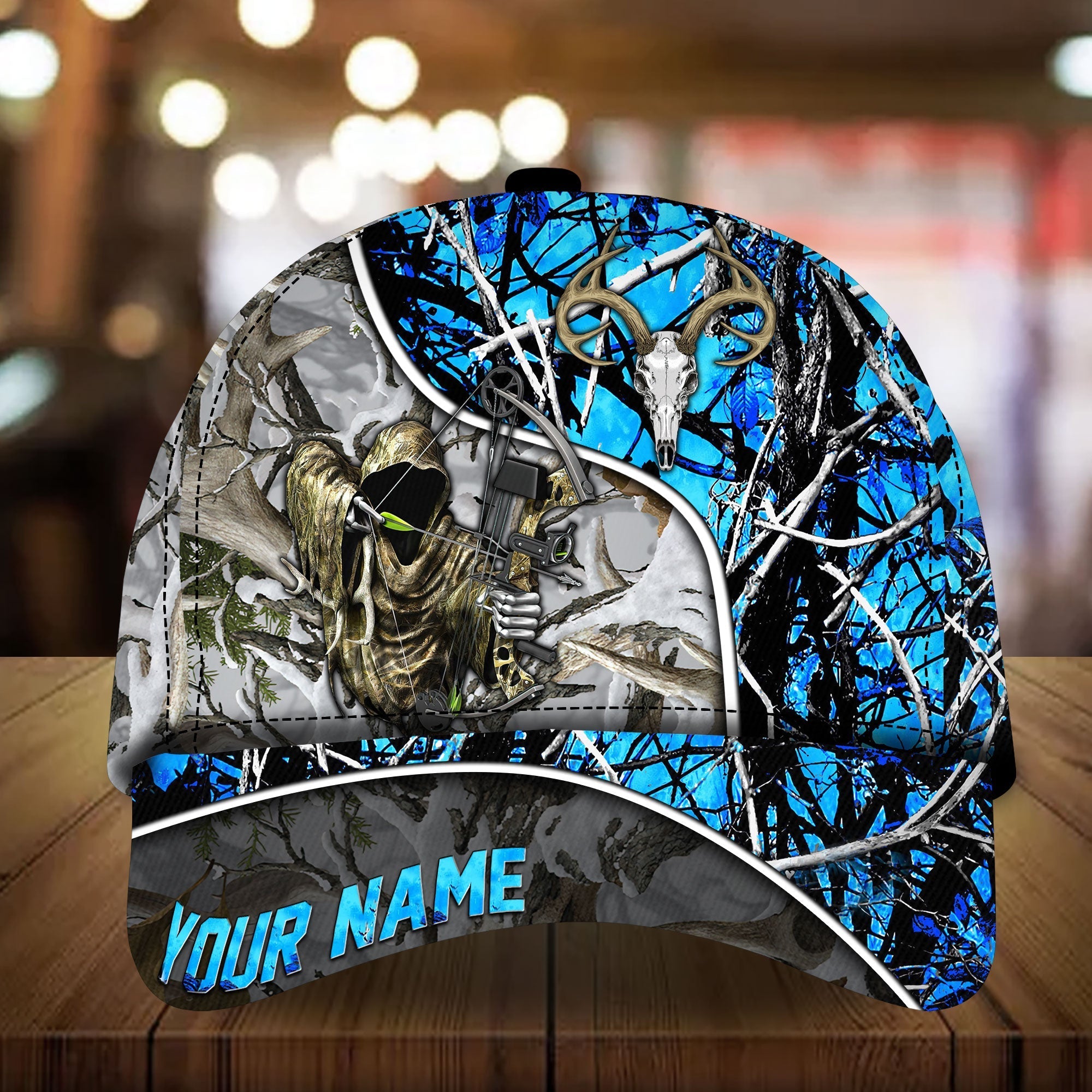 Premium Bow Reaper Hunting Cap Technicolor Personalized – Aljaira