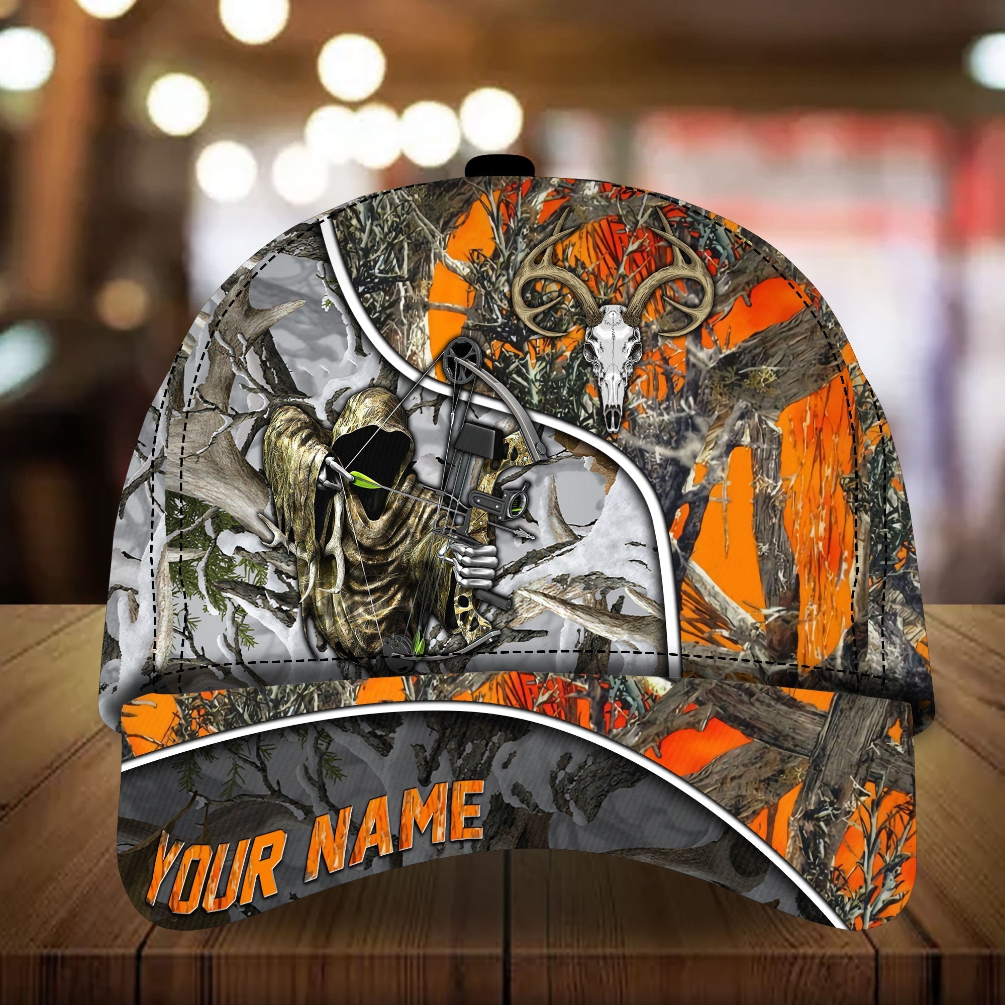 Premium Bow Reaper Hunting Cap Technicolor Personalized – Aljaira