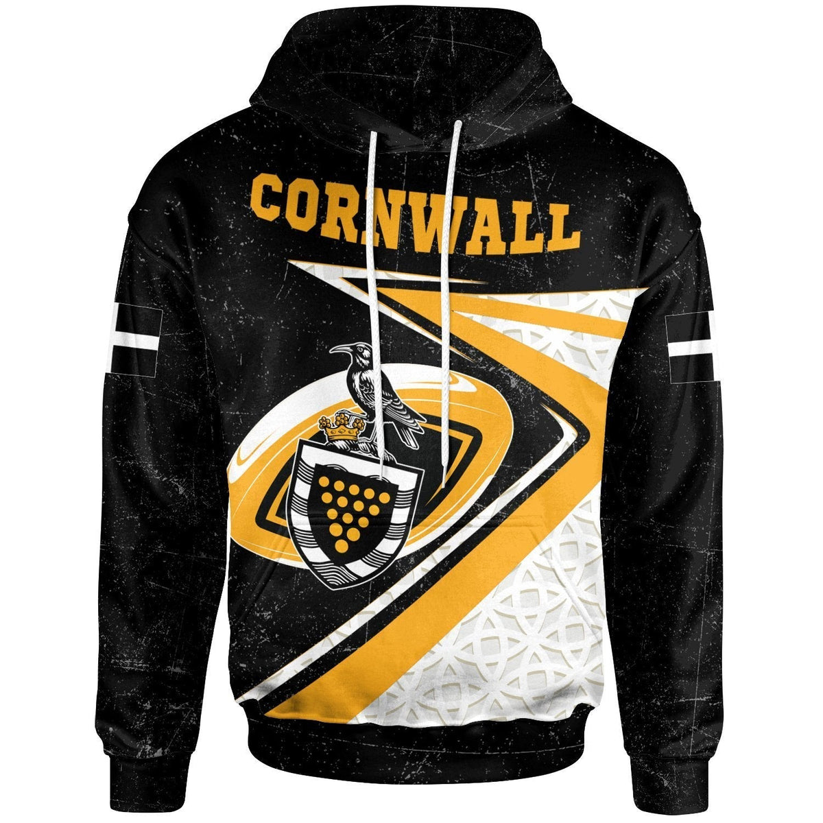 Cornwall Rugby Hoodie - Celtic Cornwall Rugby Ball – Aljaira