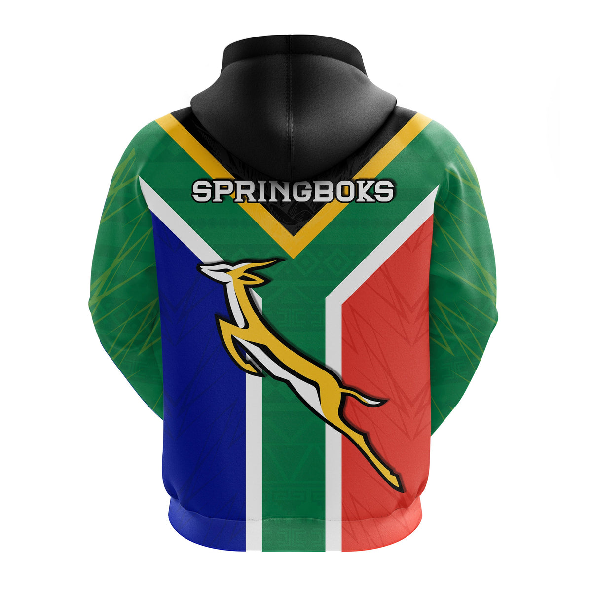 Springboks Passion Zip Hoodie South Africa Rugby LT13 – Aljaira