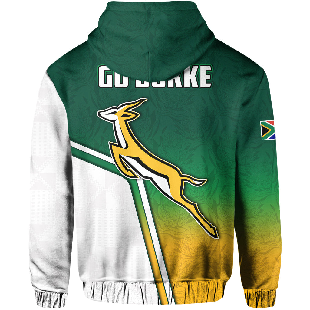 South Africa Rugby Hoodie Protea Flower Springboks Go Bokke LT13 – Aljaira