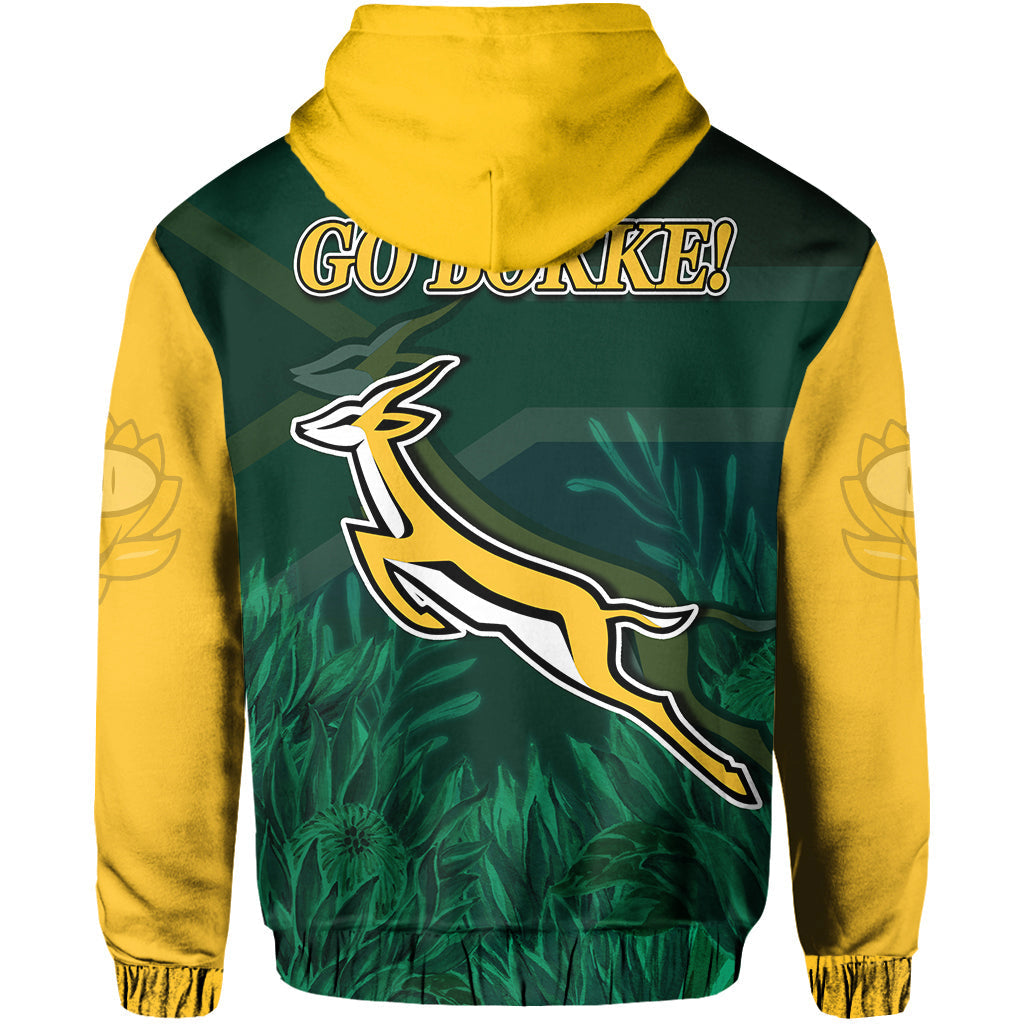 South Africa Rugby Hoodie Springboks King Protea Go Bokke LT13 – Aljaira